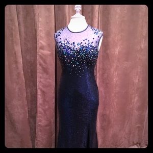Riva Designs | Dresses | Stunning Navy Formal Dress | Poshmark